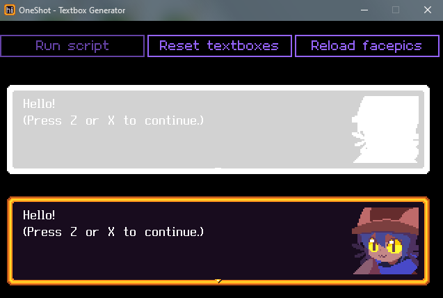 Image 1 - OneShot: Textbox Generator mod for OneShot: World Machine ...