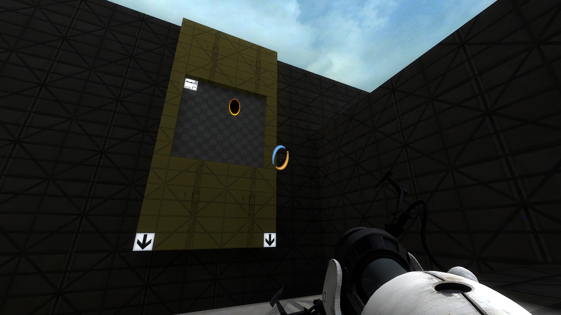 Outside image - PORTAL EMPLOYEE mod for Portal 2 - ModDB