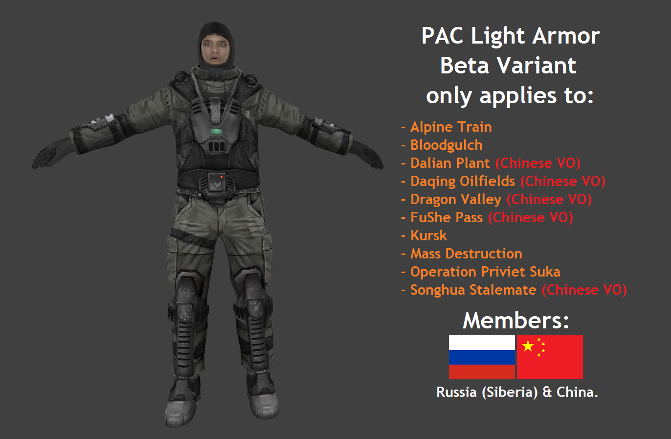 Battlefield 2142 - Soldier Renders - PAC image - ModDB