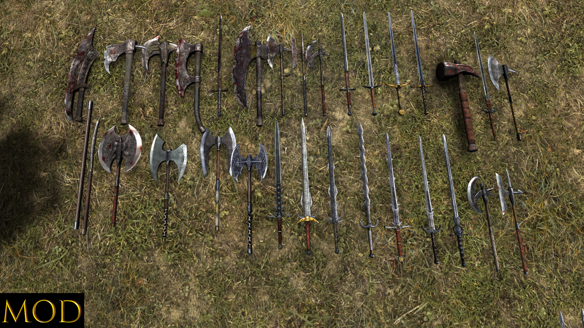 mod 1 image - GOTHIC ARMOR AND WEAPON REBORN mod for Gothic - ModDB
