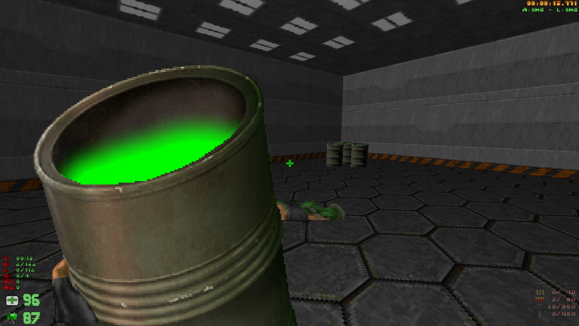 grabbed barrel 4 image - decymetr charaters mod for Doom - ModDB