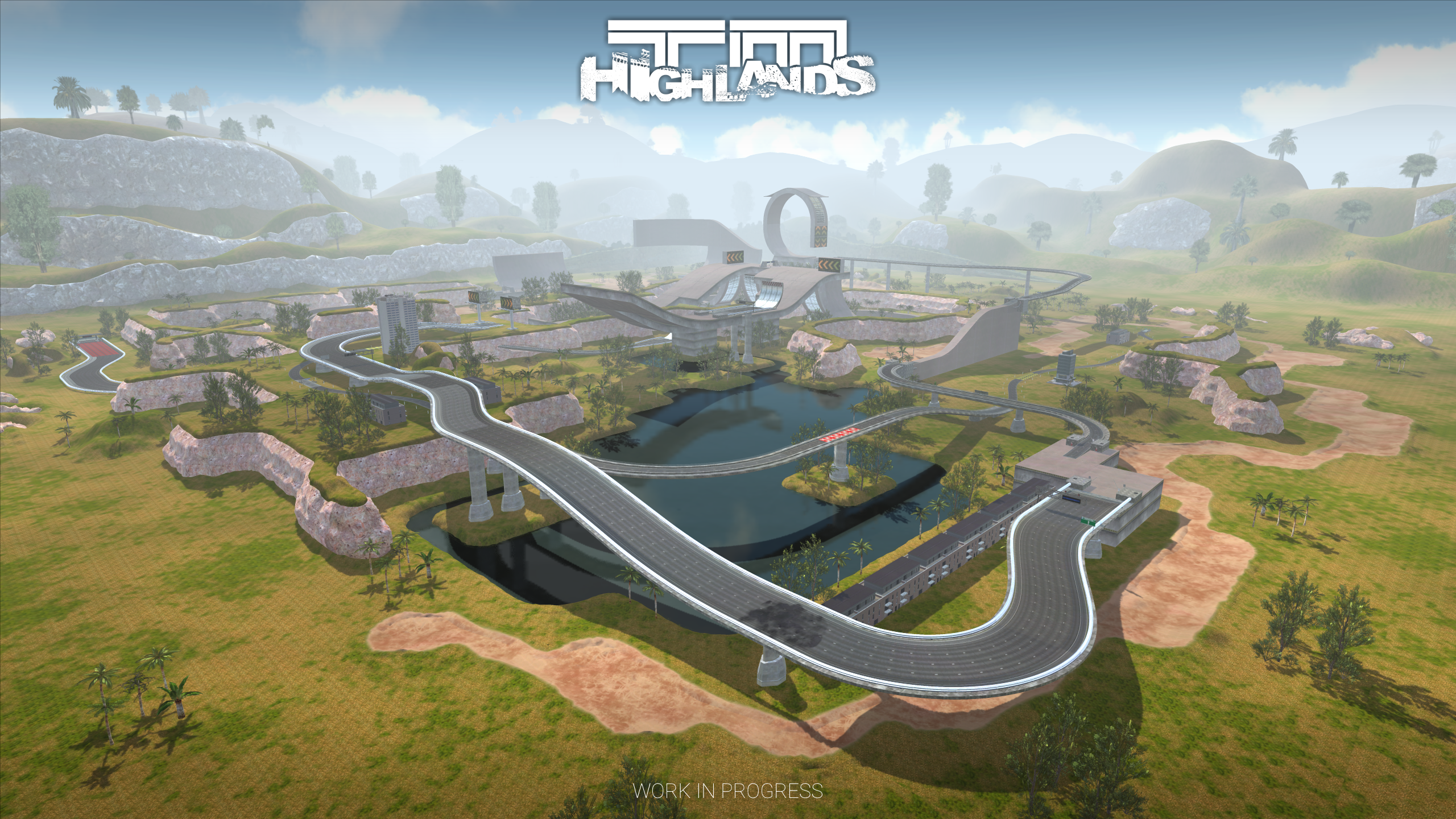 Image 2 - TrackMania Highlands mod for TrackMania United Forever - ModDB