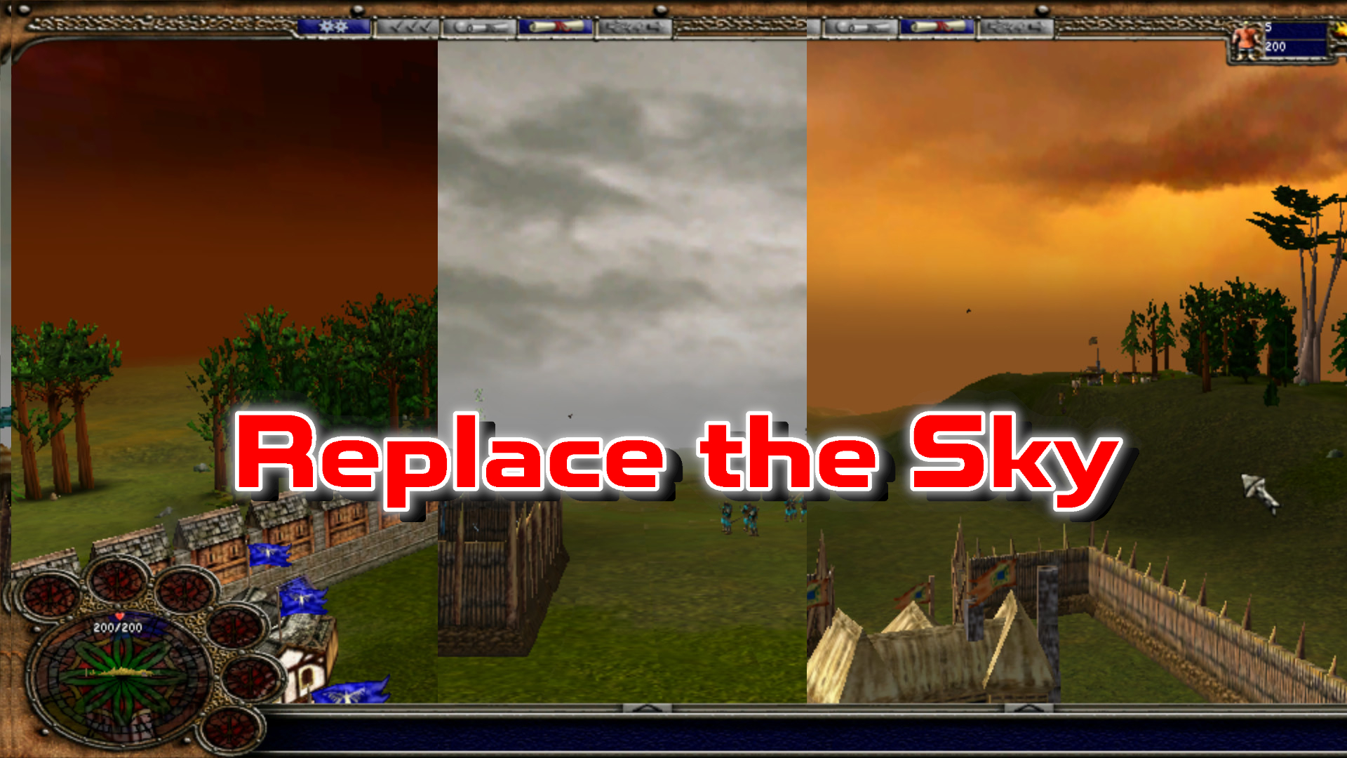 Replace the Sky mod for Warrior Kings: Battles - ModDB