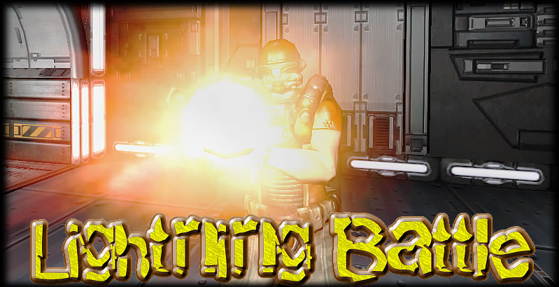 Promo Shot image - Lightning Battle mod for Doom III - Mod DB
