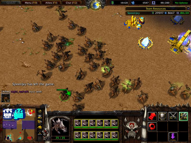 3v3 Zero Clutter Screenshot 3 image - Starcraft 1.5: Fusion Conversion ...