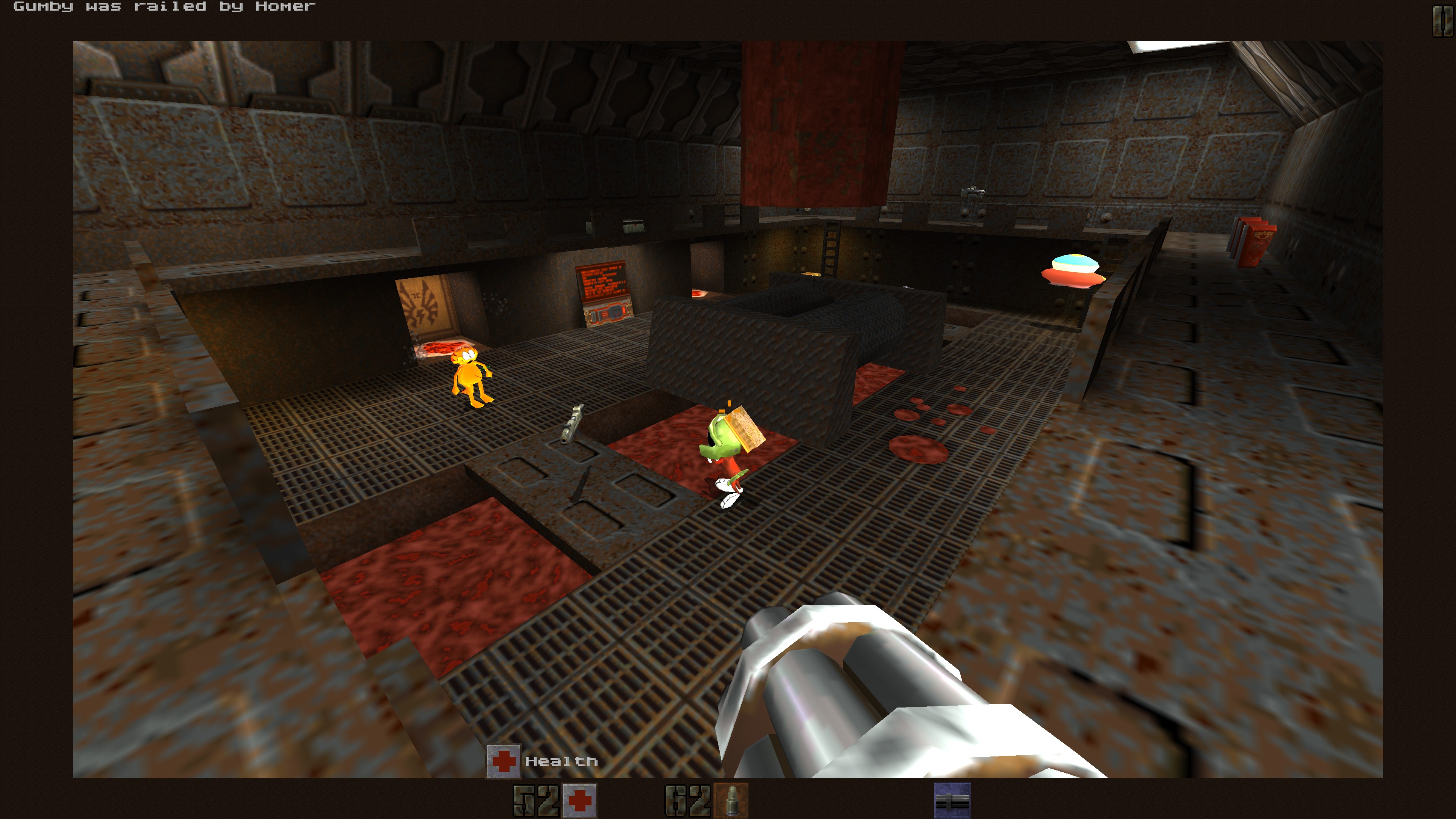 Image 5 - hunt homer mod for Quake 2 - ModDB