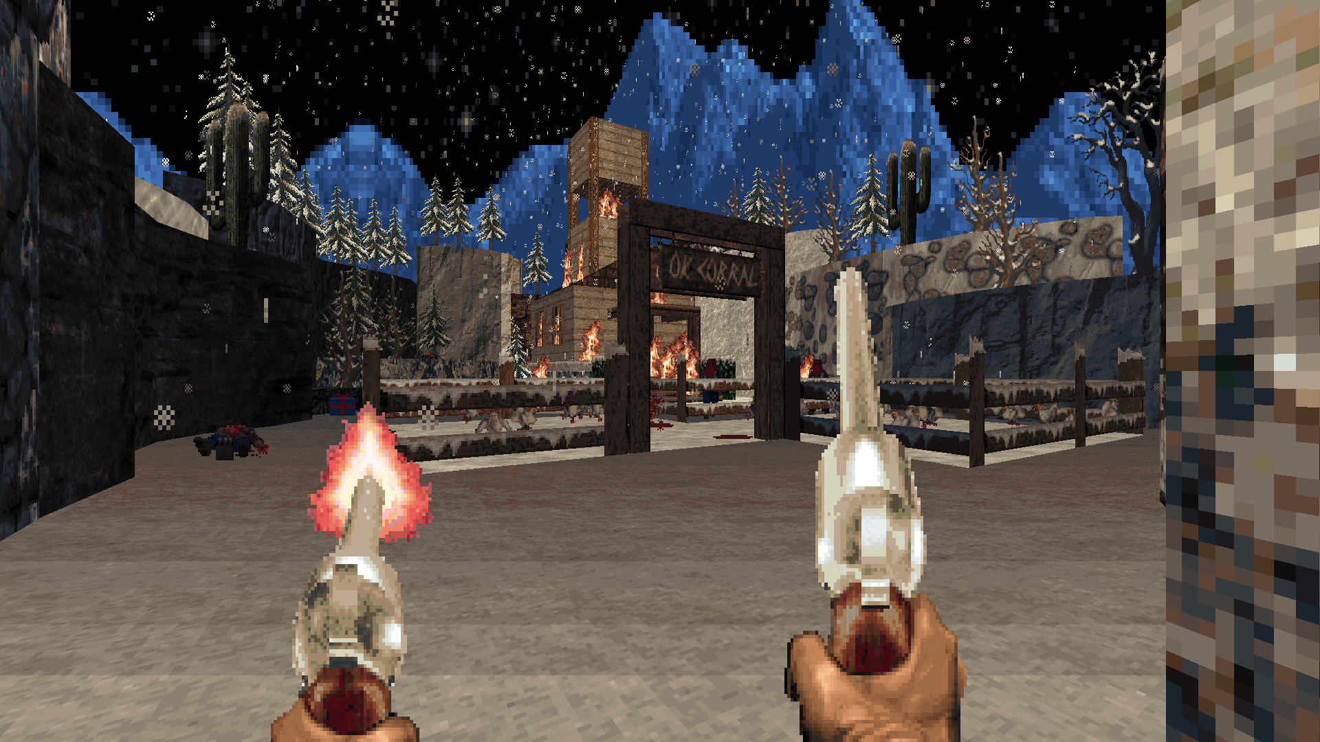 Image 3 - DBP78: Ghost Riders of Christmas Past mod for Doom II - ModDB