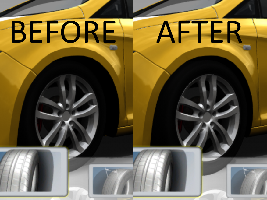 Seat Leon Cupra Track Width Fix mod for Forza Motorsport 2 - ModDB