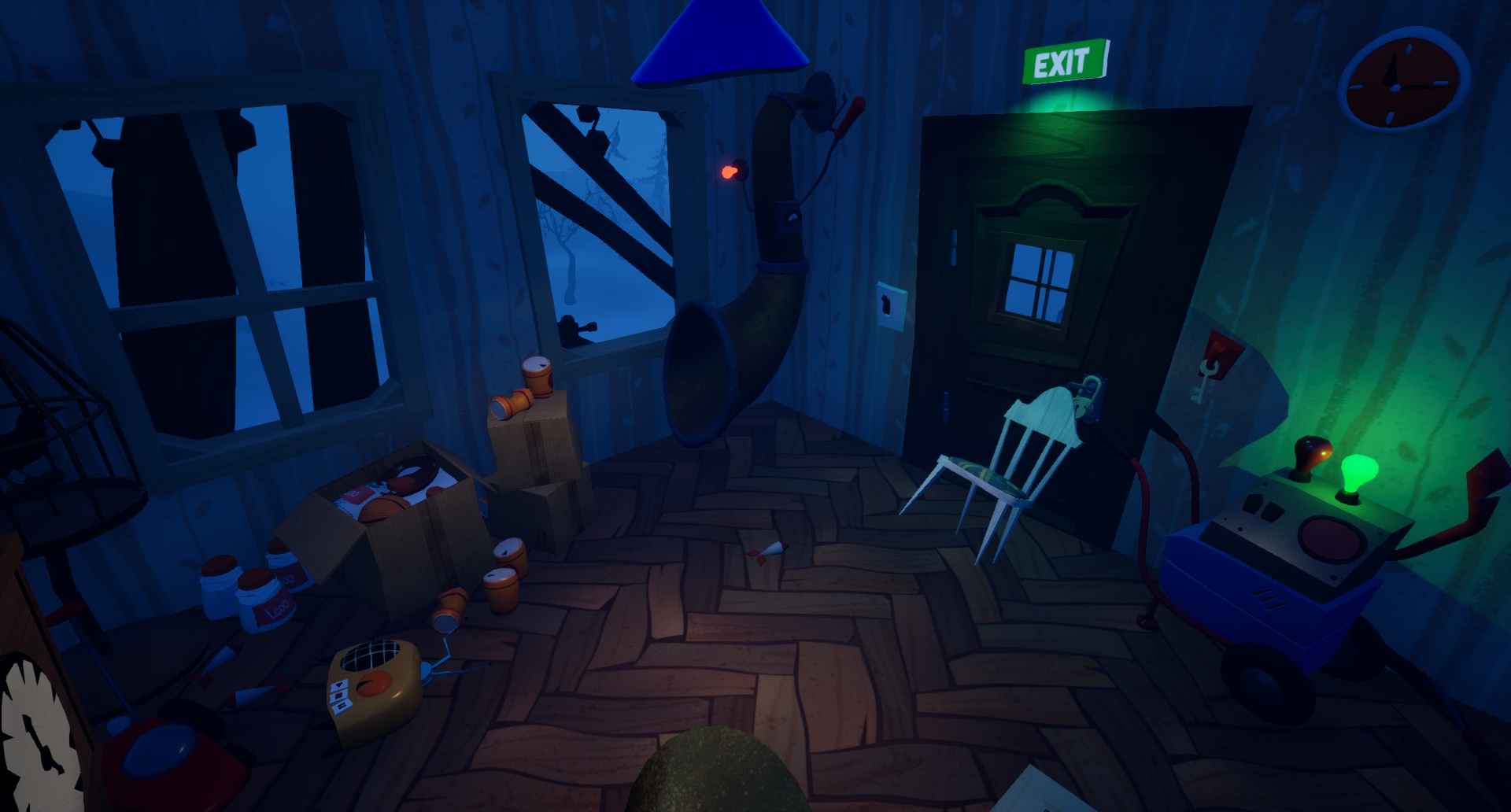 Crow Cage Room image - The Silent Night mod for Hello Neighbor - ModDB