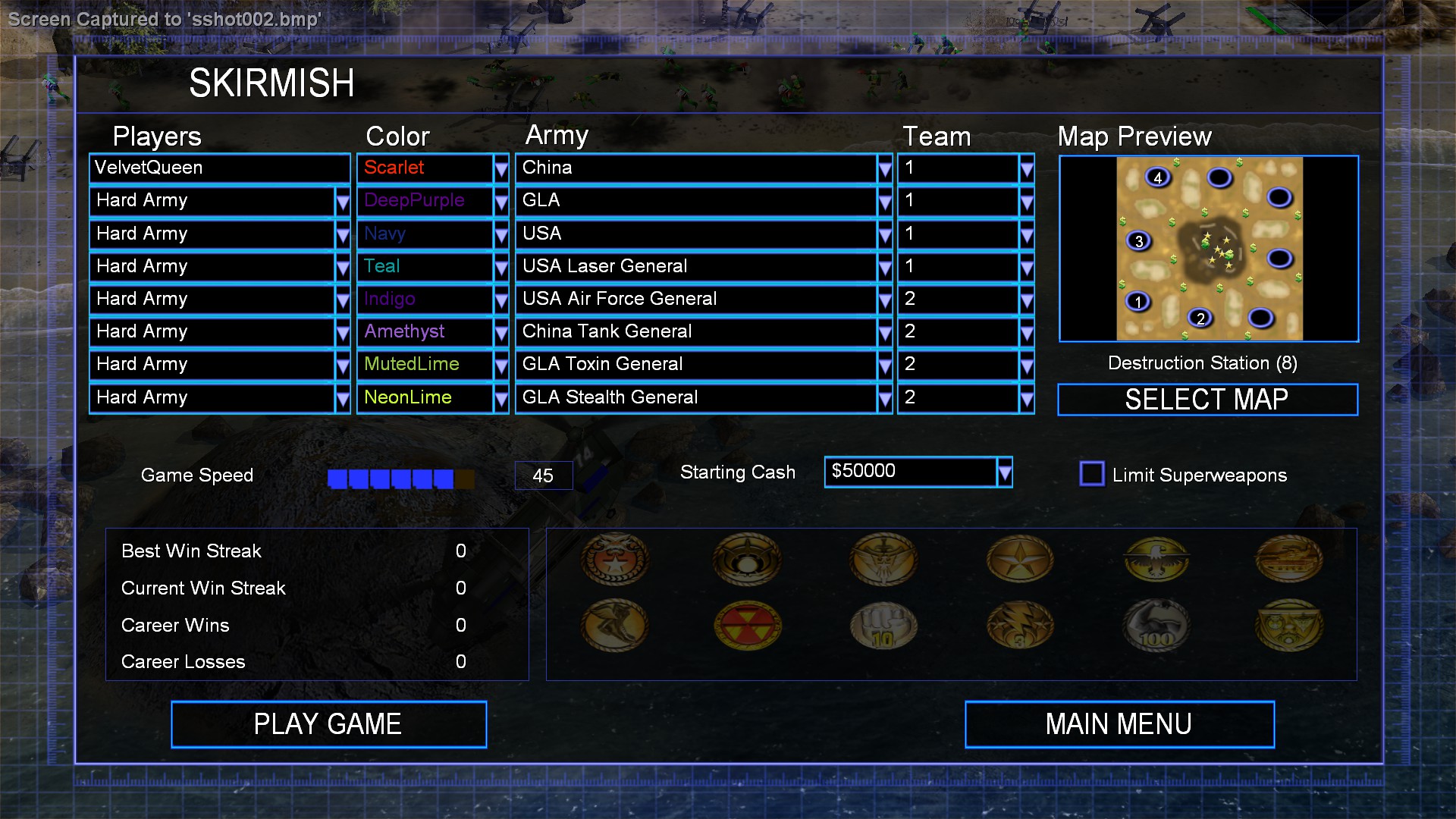 Image 3 - Zero Hour SUPERCOLORS mod for C&C: Generals Zero Hour - ModDB