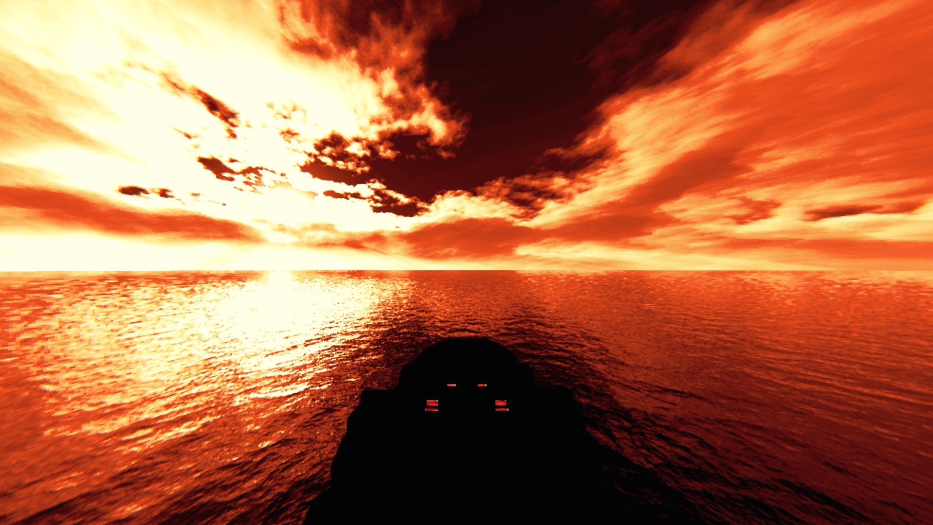 Red SKY image - SKY+ (Skybox Rotation and Thunder) mod for Doom II - ModDB