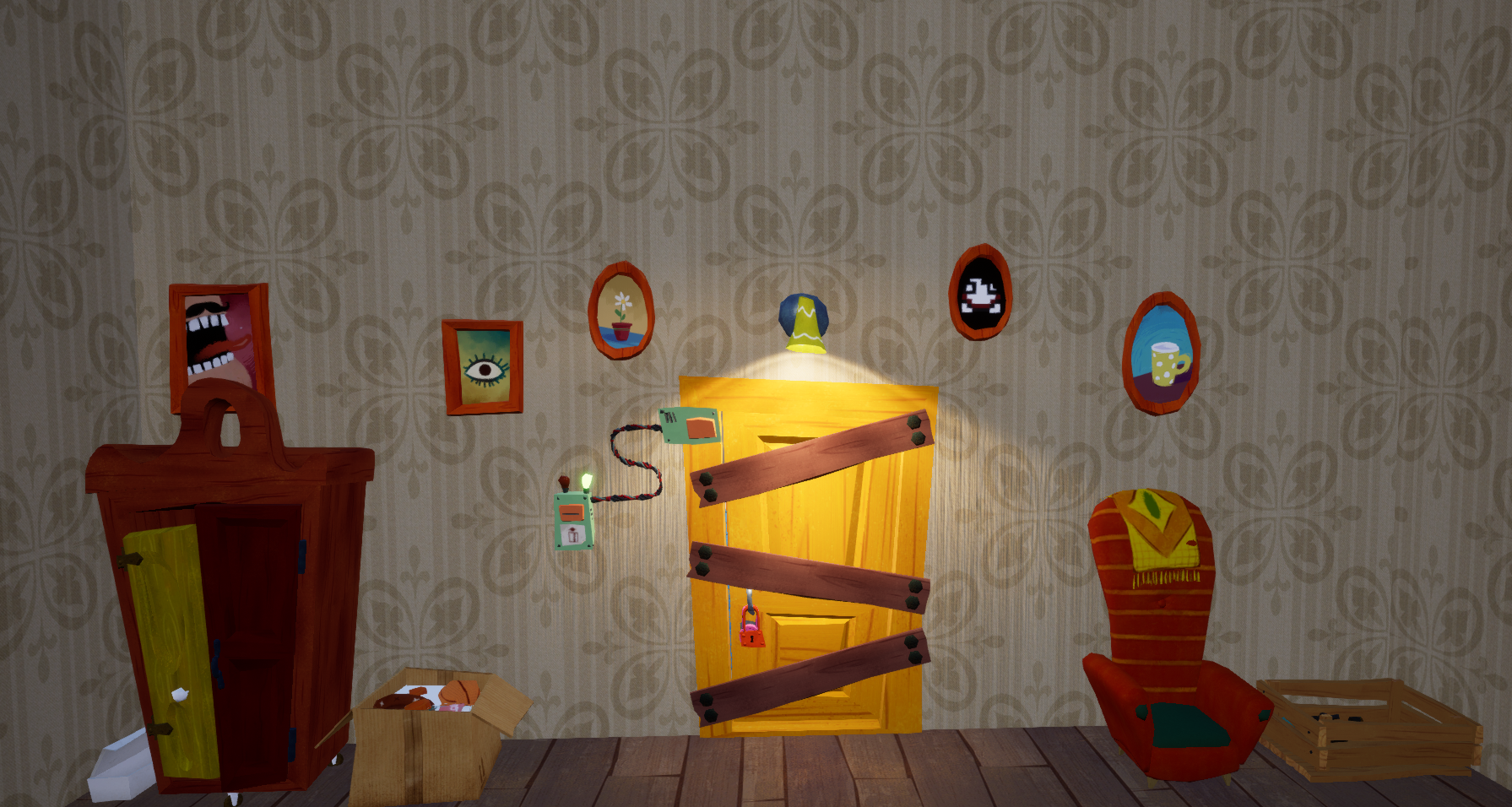 hnnew 4 image - Hello Unknown (demo) mod for Hello Neighbor - ModDB