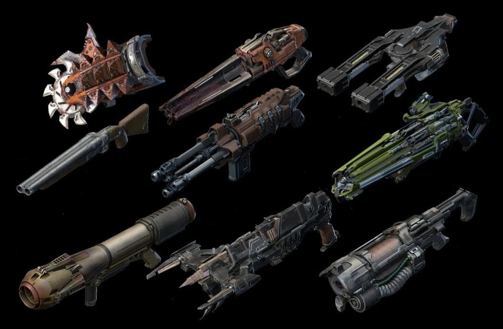 Quake Champions Weapons for Q3A mod - ModDB