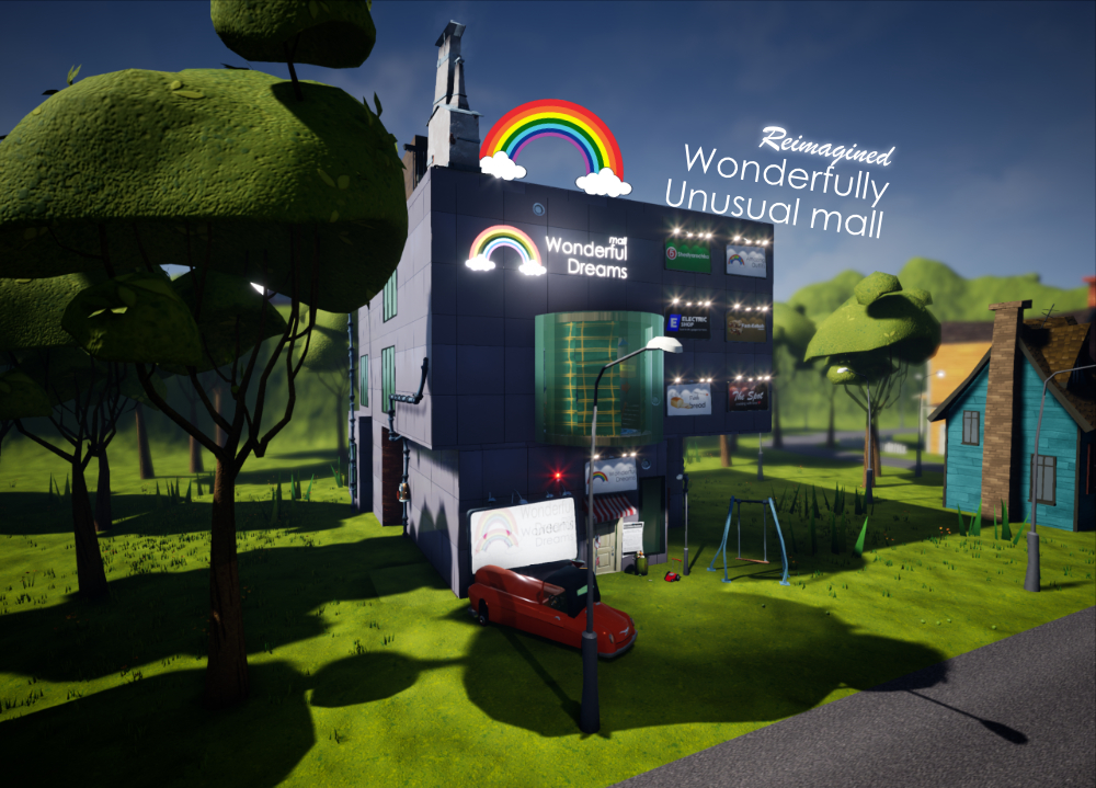 Wonderfully Unusual Mall: Reimagined mod for Hello Neighbor - ModDB