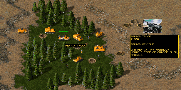 Expanded Arsenal - GDI Repair Truck image - Volatile Dawn mod for C&C ...