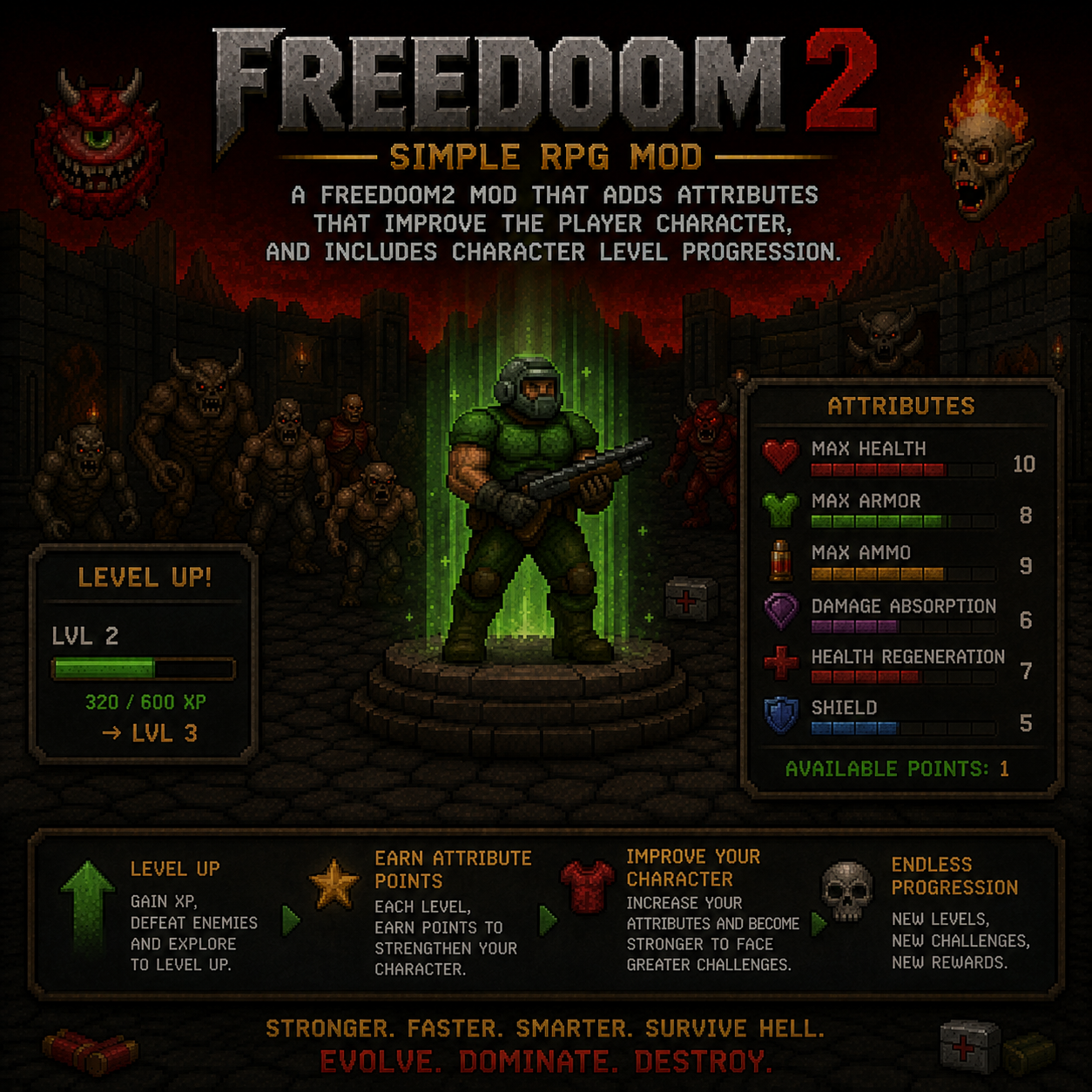 Simple RPG Mod for Doom II - ModDB