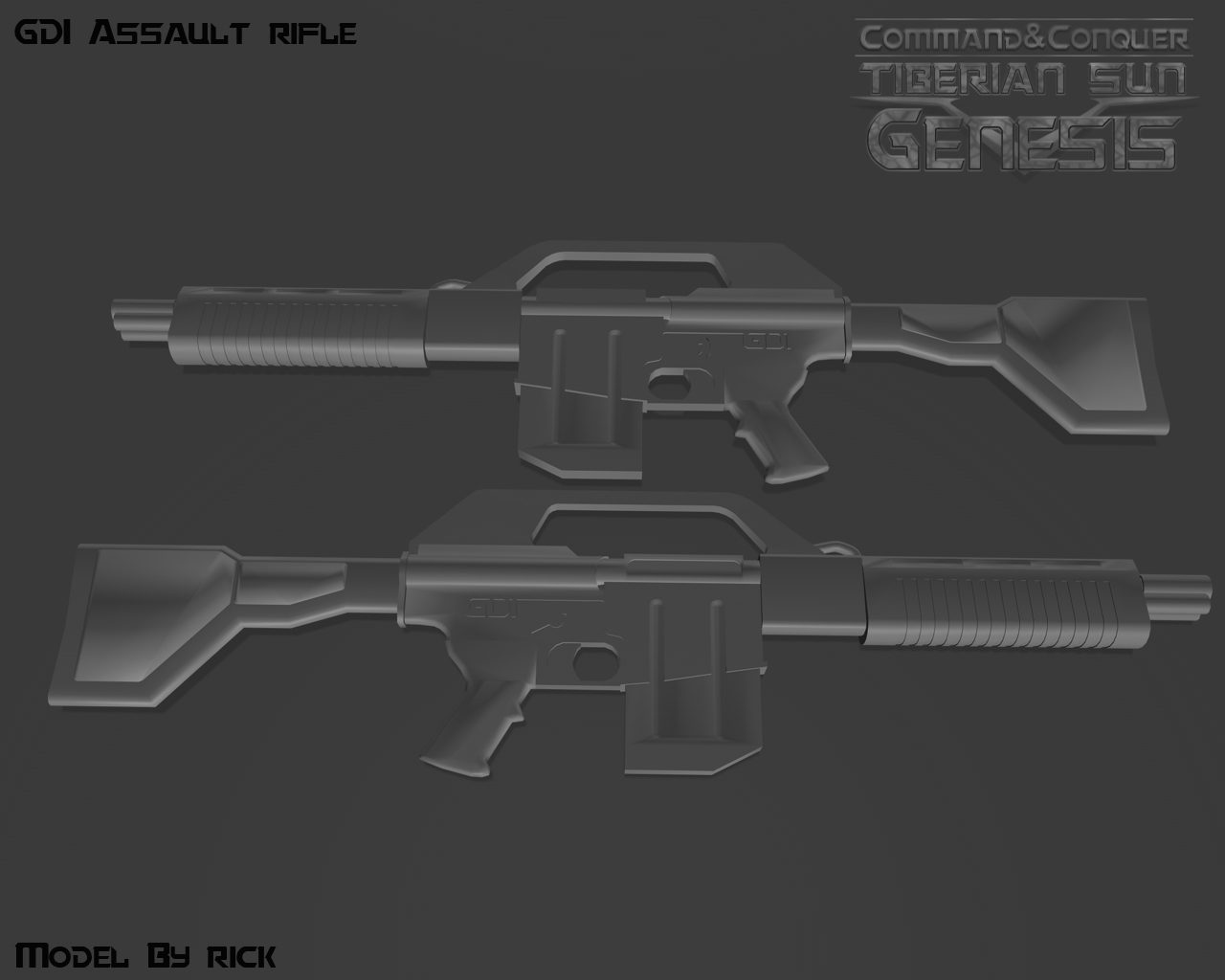 Render - GDI Assault Rifle image - Tiberian Genesis mod for ARMA 3 - Mod DB Render - GDI Assault Rifle image - Tiberian Genesis mod for ARMA 3 - Mod DB