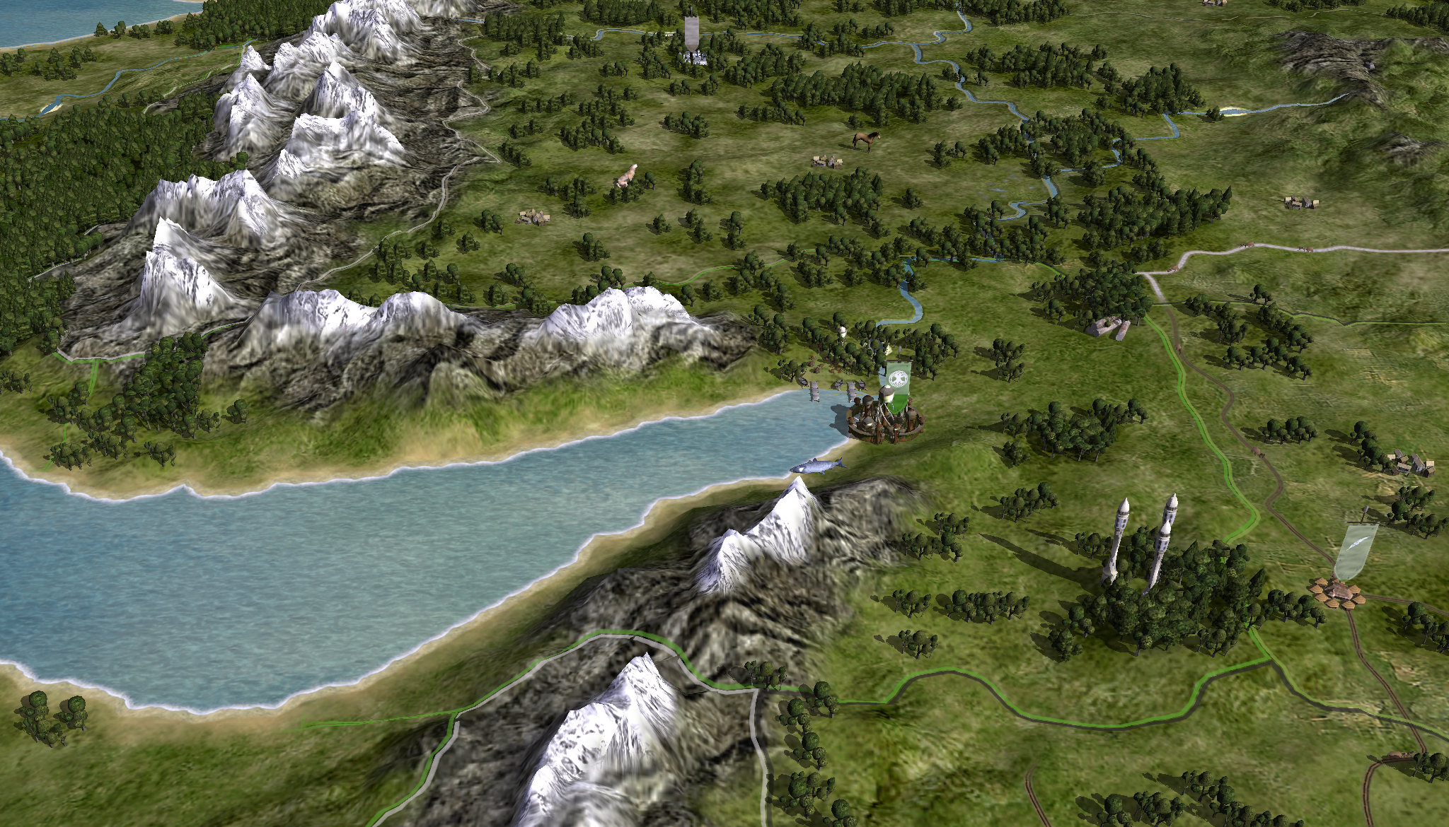 The Map of 'Dominion of Men' Part 3 image - The Fourth Age: Total War ...