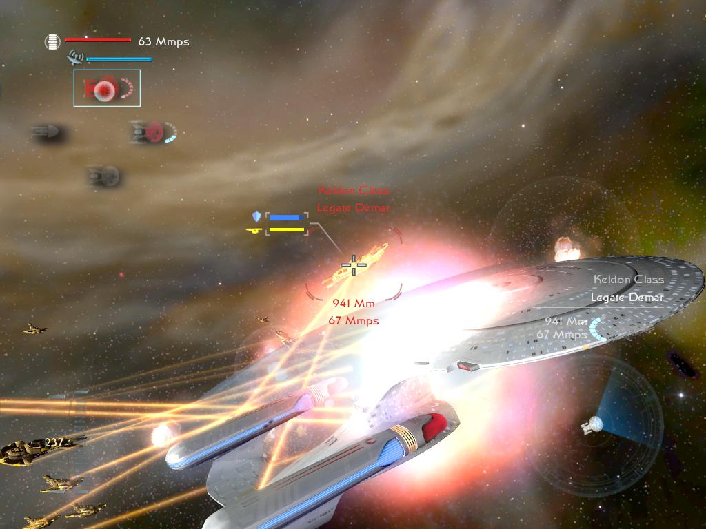A Galaxy class Exploding image - The Ultimate Universe mod for Star ...